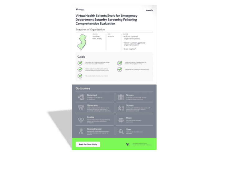 Virtua Health Selects Evolv for Emergency Department Security Screening ...