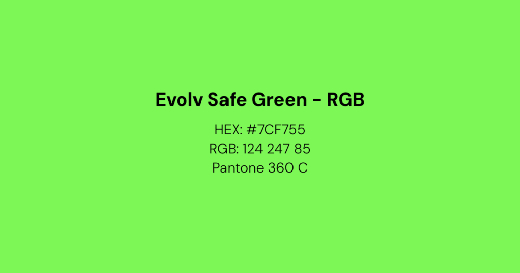 Brand Guidelines | Evolv Technology